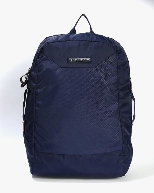 Buy Geometric Print Backpack with Adjustable Straps Online at Best ...