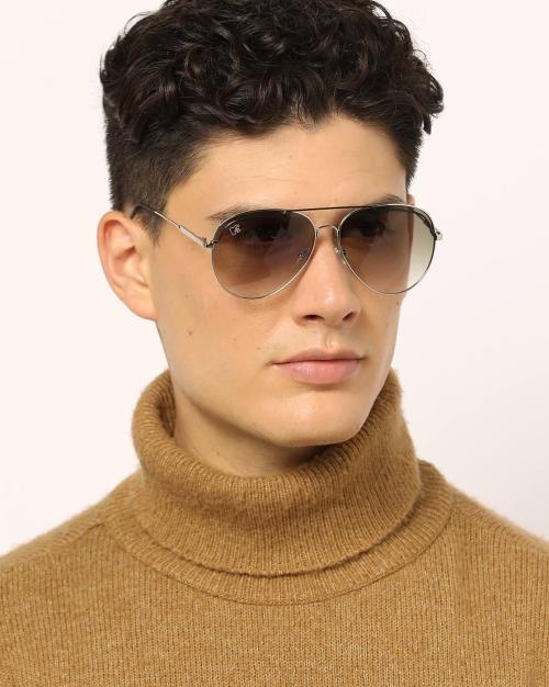 Buy MTV-B80-85-OLIVE UV-Protected Aviator Sunglasses Online at Best ...