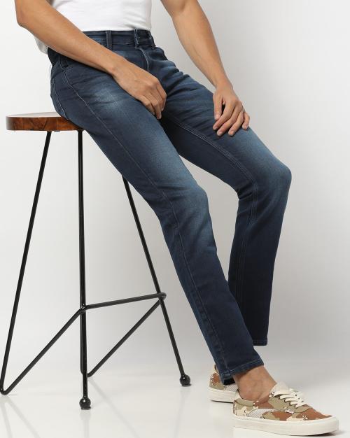 Buy Mid Rise Rover Regular Fit Narrow Leg Jeans Online at Best Prices ...