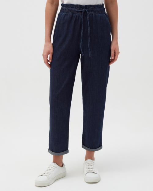 Buy High-Rise Jeans with Drawstring Waist Online at Best Prices in ...