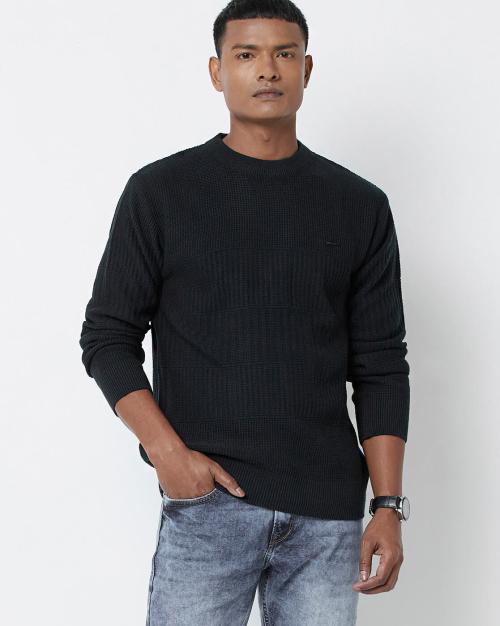 Buy Fort men sweaters cardigan, charcoal, m Online at Best Prices in ...