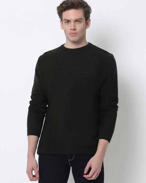 Buy Fort men sweaters cardigans, olive, m Online at Best Prices in ...