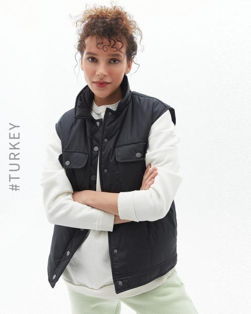 Buy Gilet Jacket with Flap Pockets Online at Best Prices in India - JioMart.