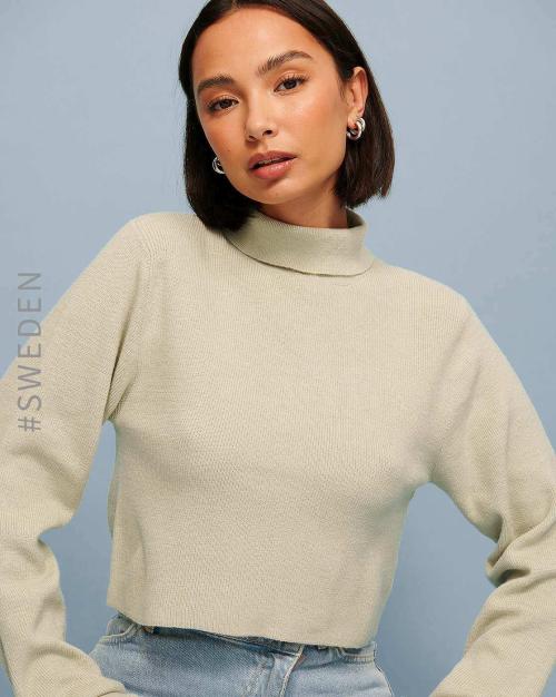 Buy Ribbed Turtleneck Pullover Online at Best Prices in India - JioMart.