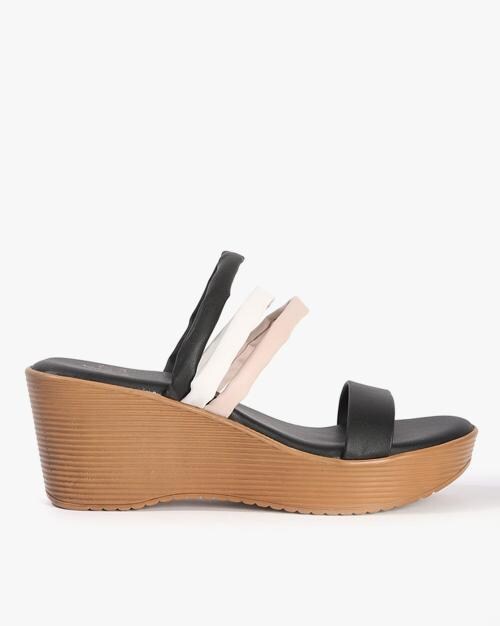 Buy Multi-Strap Slip-On Wedges Online at Best Prices in India - JioMart.
