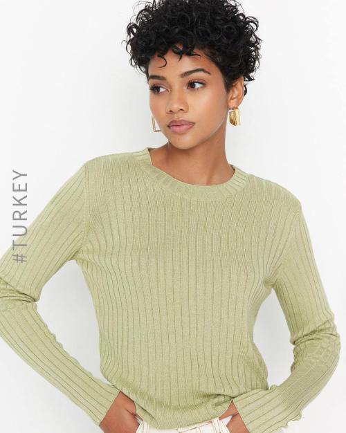 Buy Ribbed Crew-Neck Pullover Online at Best Prices in India - JioMart.