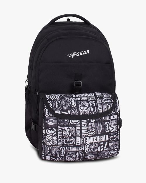 Buy Typographic Print Everyday Backpack Online at Best Prices in India ...
