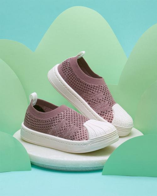 Colourblock Slip-On Casual Shoes - JioMart