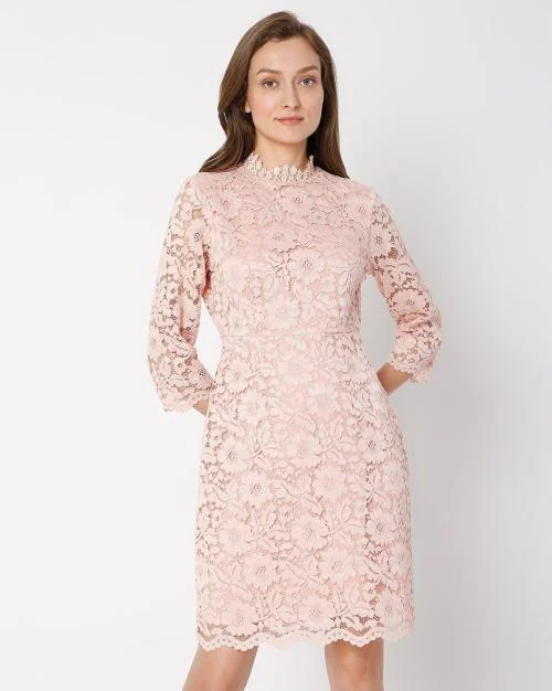 Buy Lace Bodycon Dress Online at Best Prices in India - JioMart.