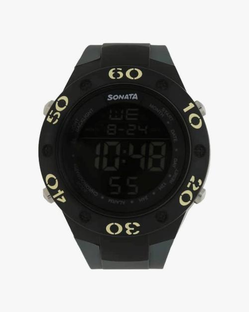 Buy Men NN77035PP02W Water-Resistant Digital Watch Online at Best ...