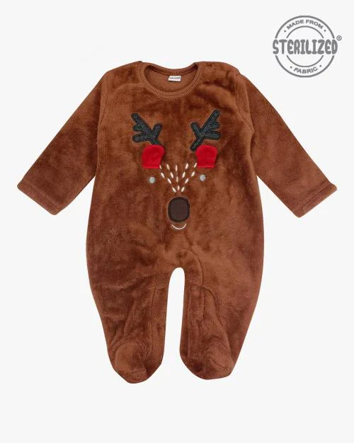 Buy Round-Neck Applique Sleepsuit Online at Best Prices in India - JioMart.