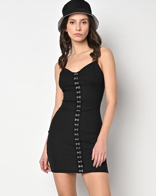 Buy Strappy Bodycon Dress Online at Best Prices in India - JioMart.