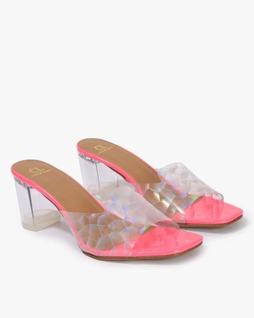 Buy Geometric Print Block Heels Online at Best Prices in India - JioMart.