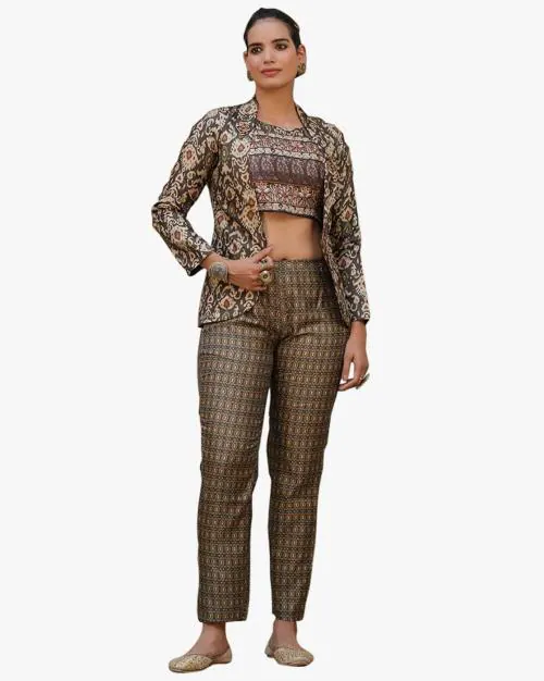 Buy Floral Print Pant-Suit Set Online at Best Prices in India - JioMart.