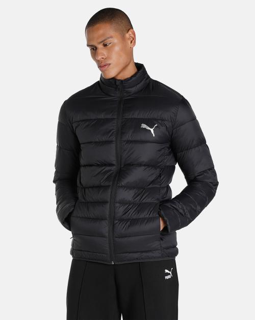 Buy Men Zip-Front Slim Fit Puffer Jacket Online at Best Prices in India ...