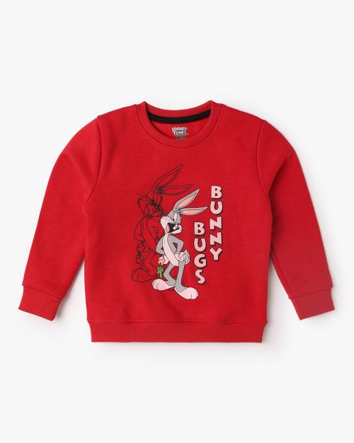 Buy Boys Bugs Bunny Print Sweatshirt Online at Best Prices in India ...