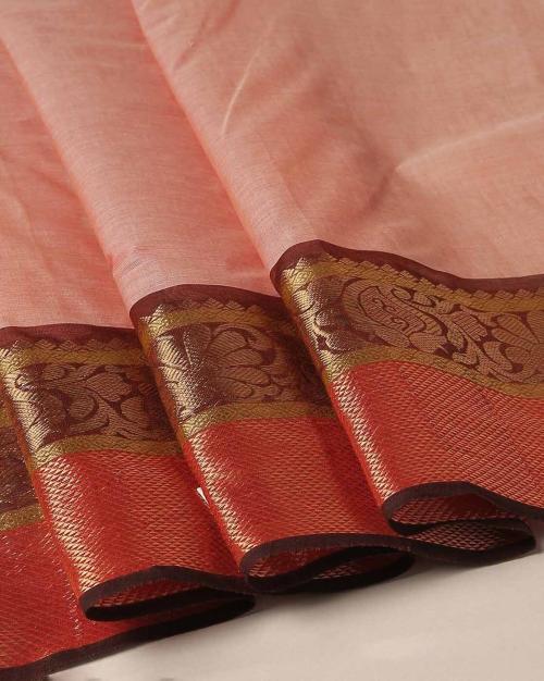 Buy Kanjeevaram Fine Cotton Blouse Fabric Online at Best Prices in ...