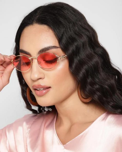 Buy i912 UV-Protected Oval Sunglasses Online at Best Prices in India ...