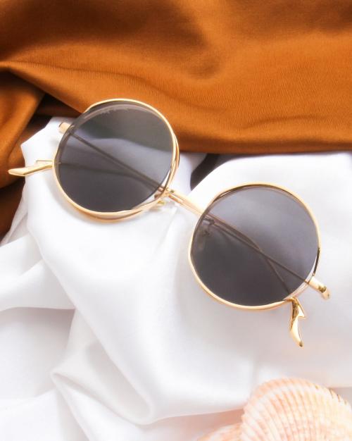 Buy TS-50898-C1 UV-Protected Round Sunglasses Online at Best Prices in ...
