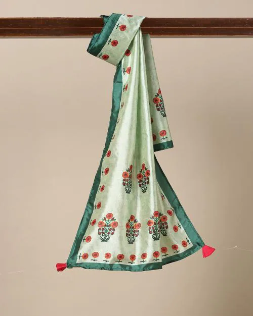 Buy Digital Print Bamboo Silk Stole Online at Best Prices in India ...