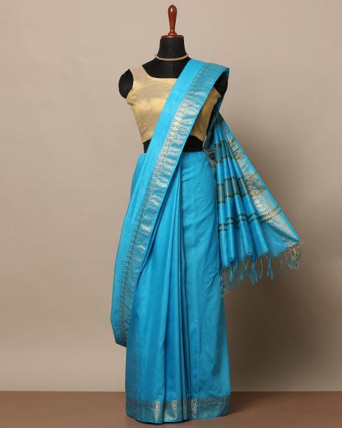 Buy Bhagalpur Silk Viscose Butidar Saree Online at Best Prices in India ...