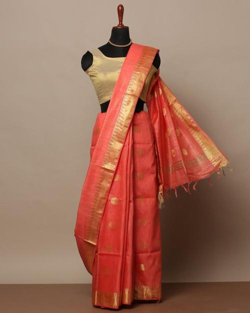 Buy Bhagalpur Silk Viscose Butidar Saree Online at Best Prices in India ...