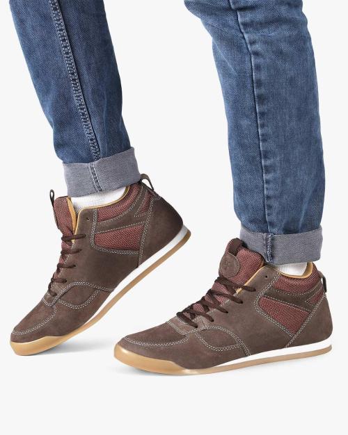 Buy Mid-Top Lace-Up Shoes Online at Best Prices in India - JioMart.