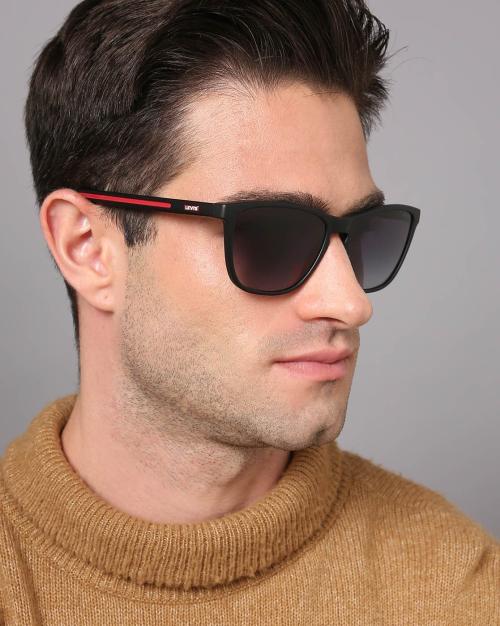 Buy Men UV-Protected Wayfarers Sunglasses-205791 Online at Best Prices ...