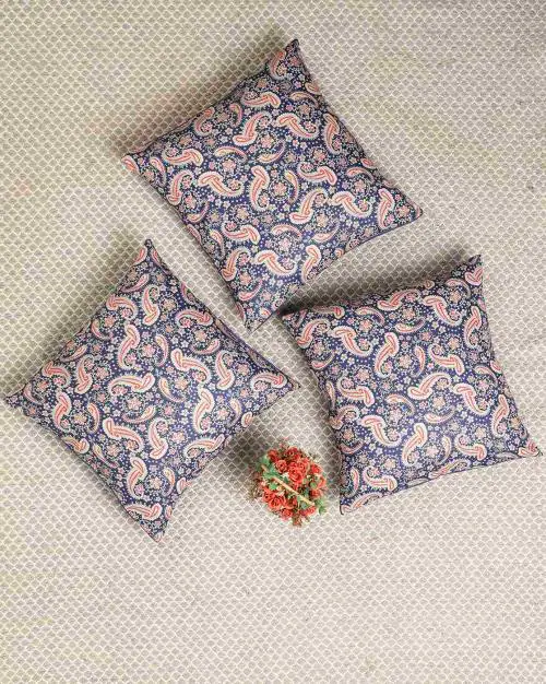 Buy Set of 3 Digital Print Cushion Covers Online at Best Prices in ...