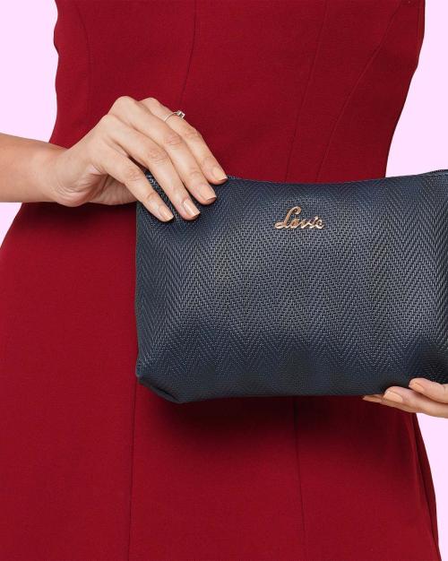 Buy Women Pouch with Brand Logo Accent Online at Best Prices in India ...