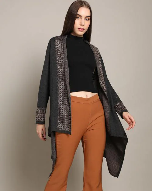 Buy Women Relaxed Fit Front-Open Shrug Online at Best Prices in India ...