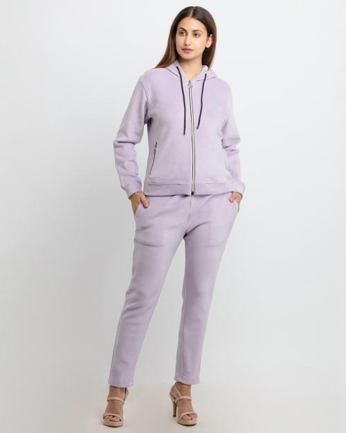 Buy Zip-Front Hooded Tracksuit Online at Best Prices in India - JioMart.