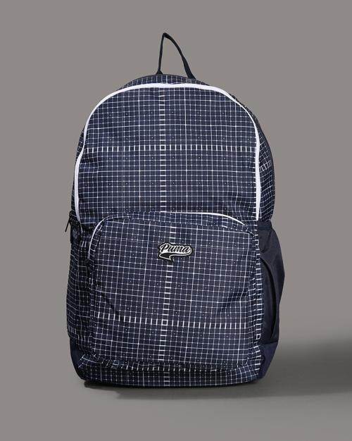 Buy Checked Backpack with Logo Patch Online at Best Prices in India ...