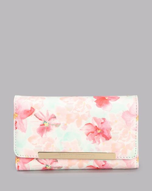 Buy Women Floral Print Tri-Fold Wallet Online at Best Prices in India ...