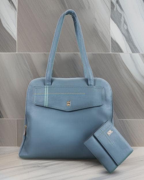 Buy Women Tote Bag with Tri-Fold Wallet Online at Best Prices in India ...