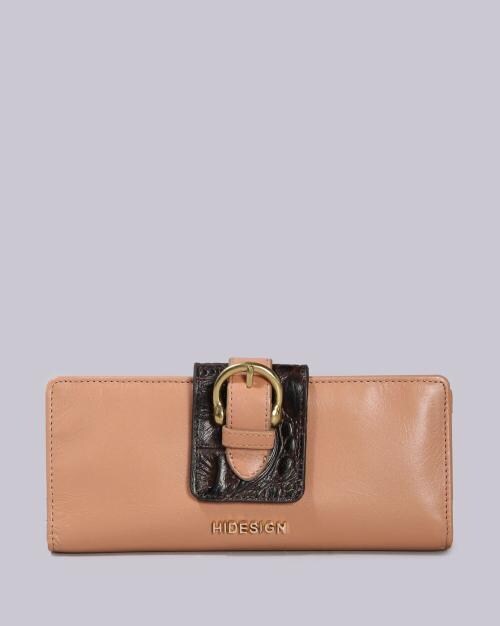 Buy Women Croc-Embossed Zip-Around Wallet Online at Best Prices in ...