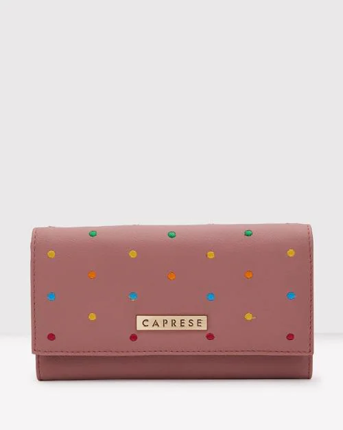 Buy Women Envelope Wallet with Metal Accent Logo Online at Best Prices ...