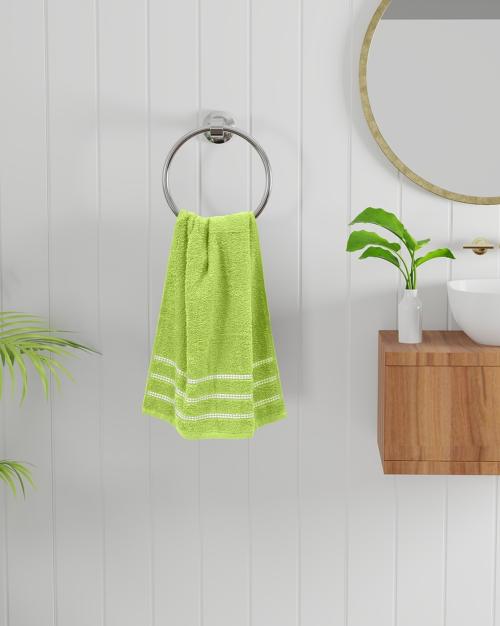 Buy Set of 2 320 GSM Airlight Terry Cotton Hand Towels Online at Best ...