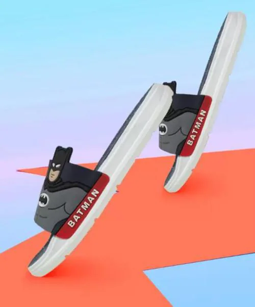 Buy Foot Trends Batman Navy Flip-Flop slippers for Kids Online at Best ...