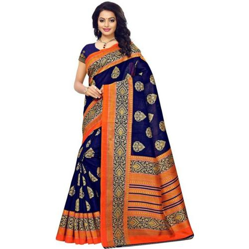 Buy Marabout Women's Beautiful Mysore Silk Saree Pack Of 2 Saree Online ...