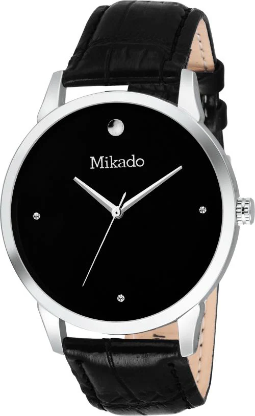 Buy Mikado Analog Black Watch For Men Online at Best Prices in India ...