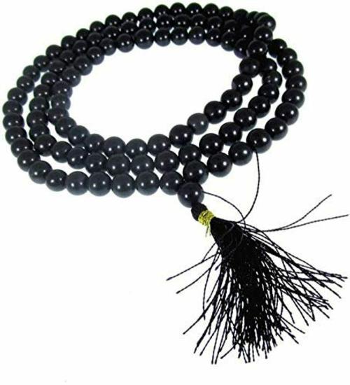 Buy REBUY Tourmaline Natural Stone Rosary Mala (Unisex) Online at Best ...