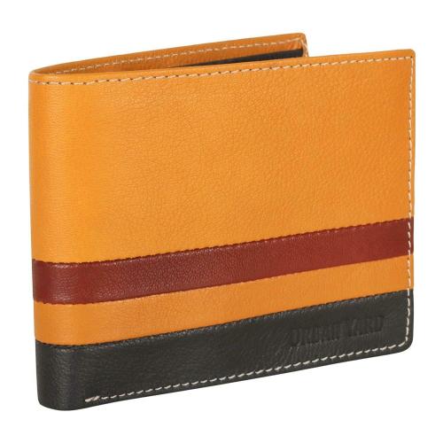 Buy Urban Yard Leather Wallet for Men - Sand Yellow Online at Best ...