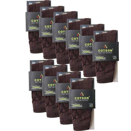 Buy Cotson Men Organic Cotton And Bamboo Odour Control Formal Socks ...