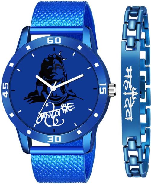Buy HENCY KJR_584_034 New Designer Mahadev Watch And One Mahadev ...