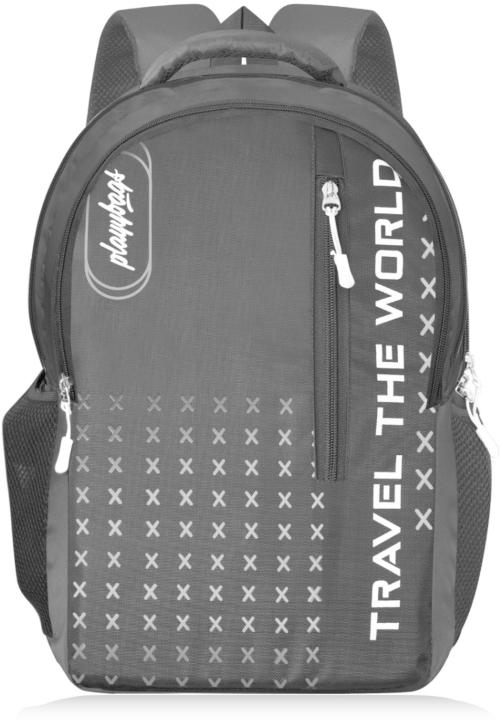 Buy playy bags Black and White Polyster Laptop Backpack - 35 L Online ...