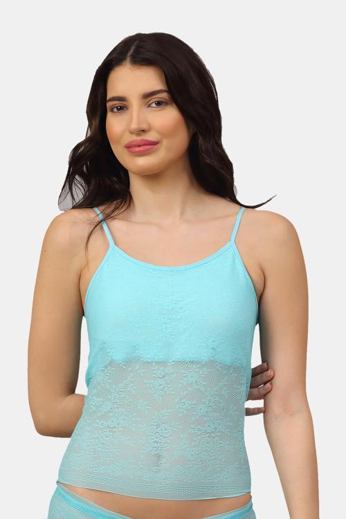Buy PrettyCat Light Blue Lace Lace Bralette Bra For Women(PCJ-BR-6044 ...