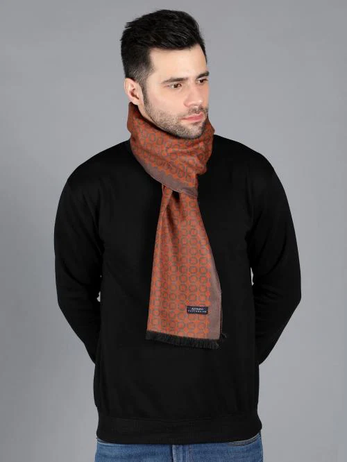 Buy orange & MULTI Printed Muffler for Men Online at Best Prices in ...