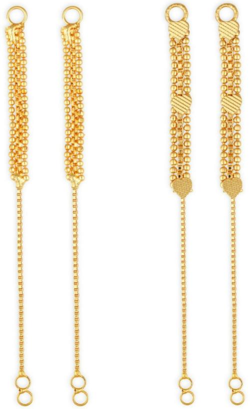 Buy Vighnaharta Alloy Ear Thread For Women And Girls (Pair Of 2) Online ...