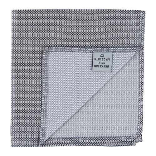 Buy Kavove The Essentials Checkered White Pocket Square For Men Online ...